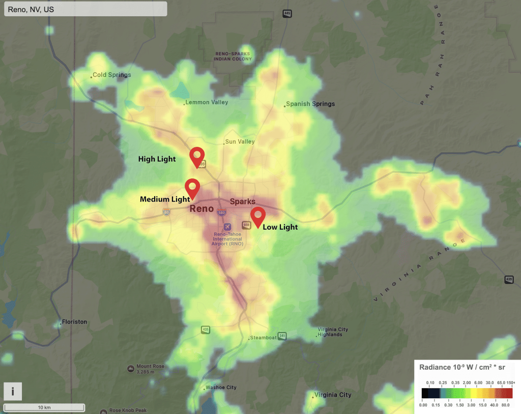 Reno never goes dark. Scientists now know what that does to the birds ...