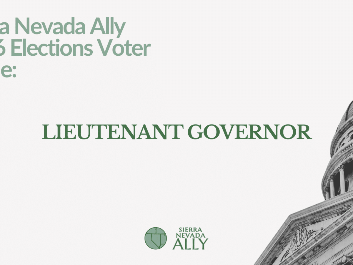 Gerold L. Gorman – Sierra Nevada Ally